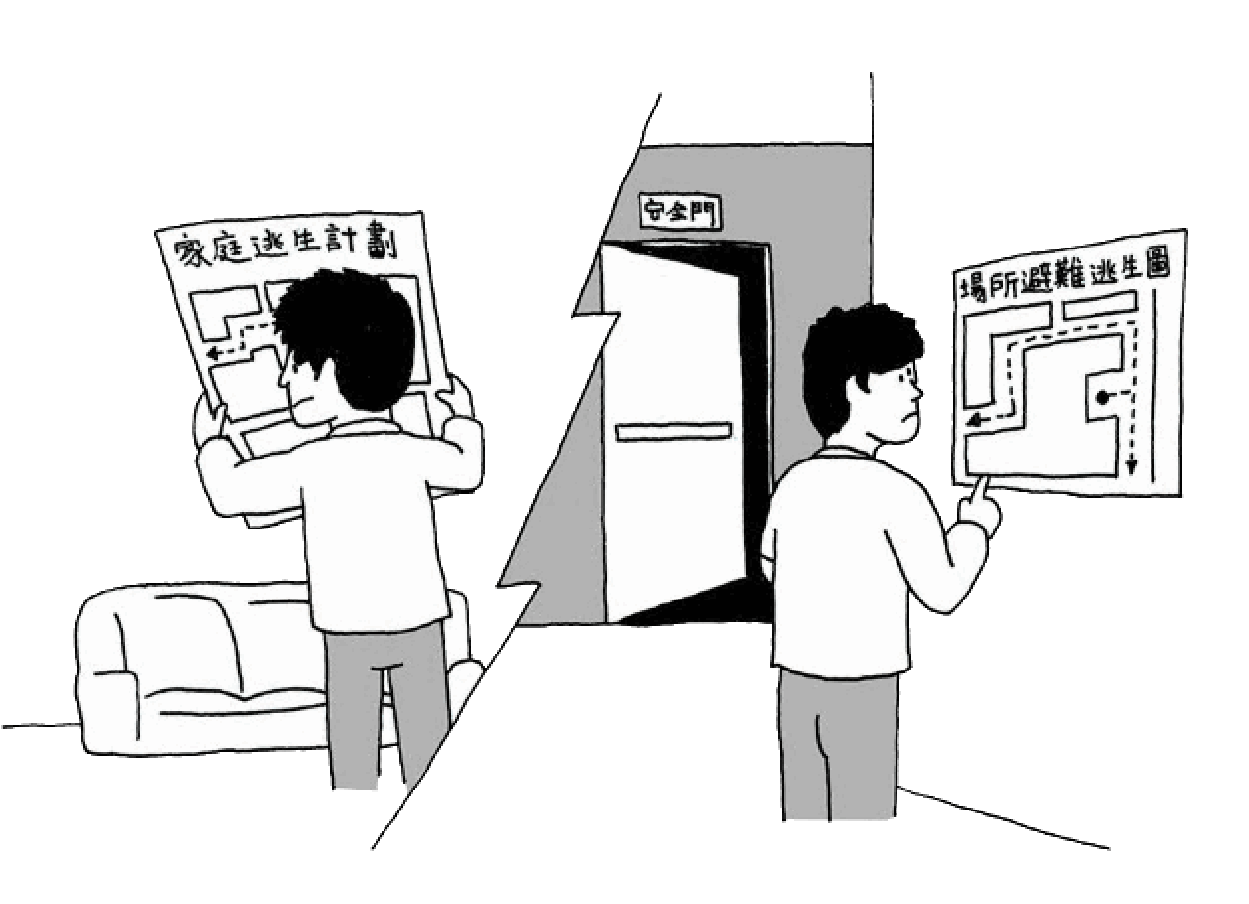 Remember the emergency exit map - Fire Safety Museum of Taipei City ...