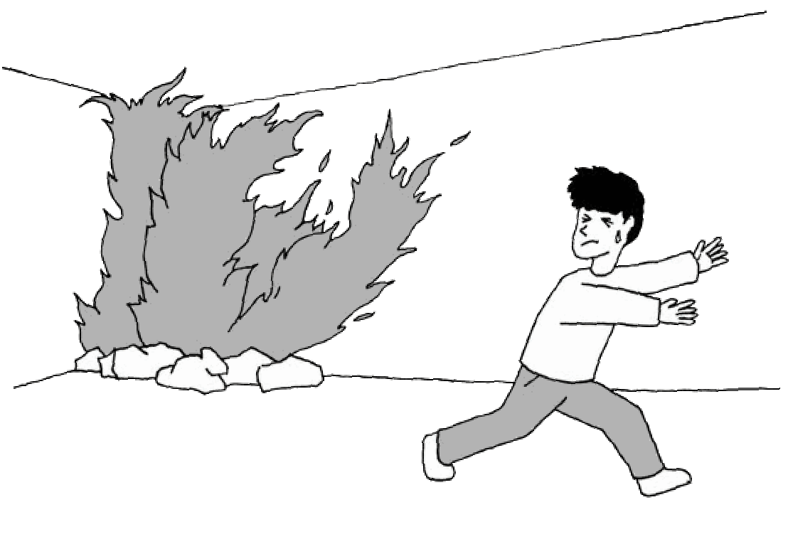 If your clothes catch on fire (stop, drop and roll) - Fire Safety ...